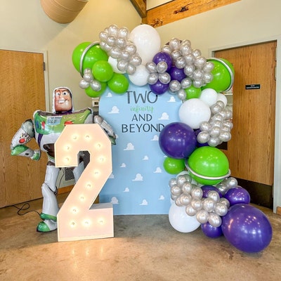 62 Buzz Lightyear Balloon, Toy Story Balloon, Birthday Party, Disney ...
