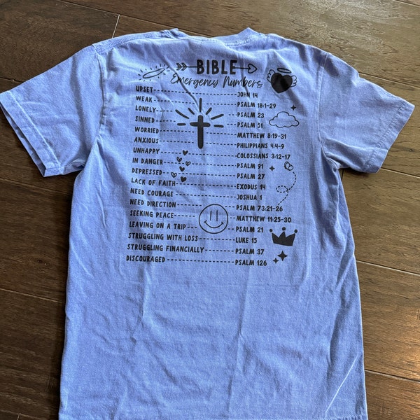 Christian Shirt Mens Bible Verse Tee Trendy Biblical Shirt Religious Gift for Dad Spiritual Tee ...