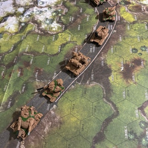 Mobile HQ Half-track Alternate Battletech Miniature Mechwarrior - Etsy