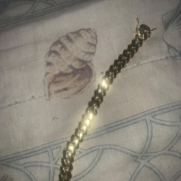 Cuban Link Chain 20MM Solid Handmade Jewelry Miami Style, Gift Birthday ...