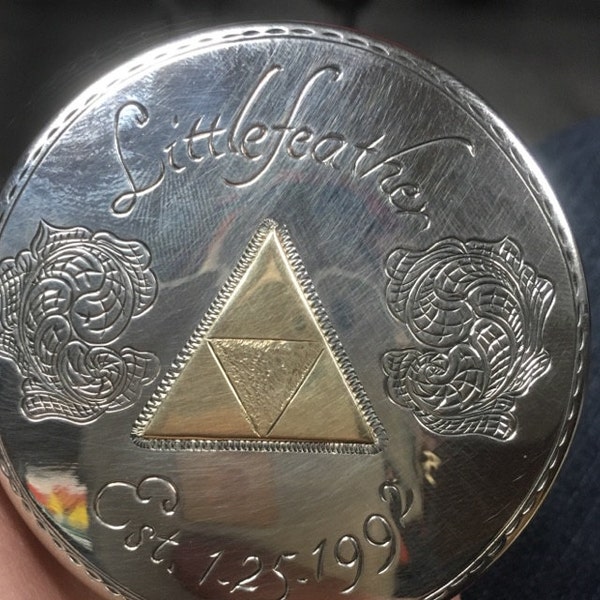 Custom Hand Engraved Dip Can Set | Personalized Smokeless Tobacco Can ...