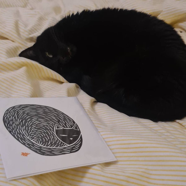 3D Glasses Movie Theatre Linocut Print Linoprint Limited Edition ...