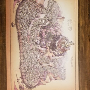 LABYRINTH Movie Map Original Illustration - Etsy