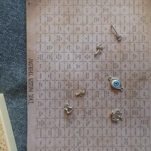 Charm Casting Mat for Charms Runes Bones Dice Lithomancy for Fortune ...