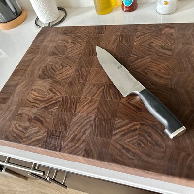 Black Walnut Knife Handle Blocks 2 X 6 With 1, 1-1/4, and 1-1/2 ...