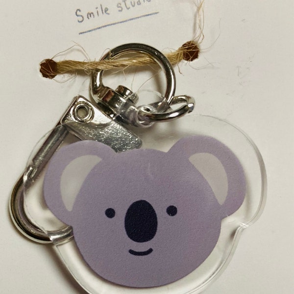 Rice Cake Puppy in Spring Card Holder Cute Acrylic Card Holder, Kawaii ...