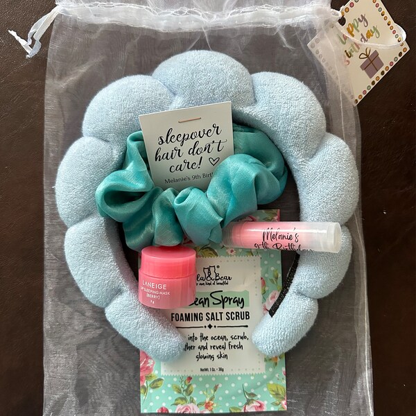 Slumber Party Favor, Tween Girl Sleepover, Teen Girl Sleepover, Teen ...