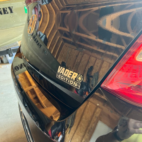 Custom VADER EDITION Automobile Car Emblem - Etsy