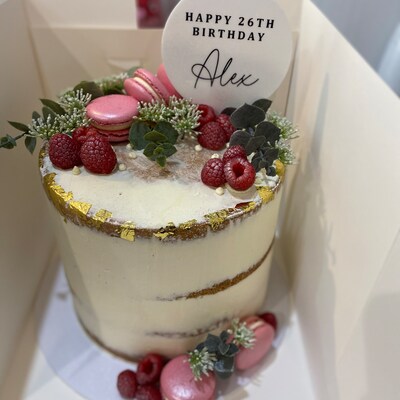 Milestone Happy Birthday Cake Topper 50th 30th Birthday Cake Topper ...