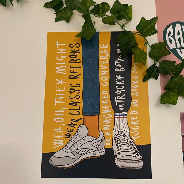 It'll B' Reyt Gold Foil A3 Print Yorkshire Wall Art Home Decor ...