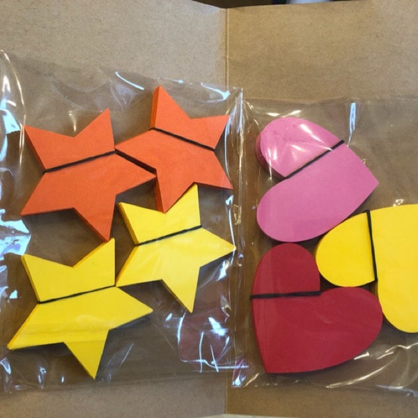 Basic Shapes Die Cut Pack, 132 Pc Set, Paper Shapes, School Shapes ...