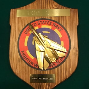 Top Gun Trophy Replica F18 - Etsy