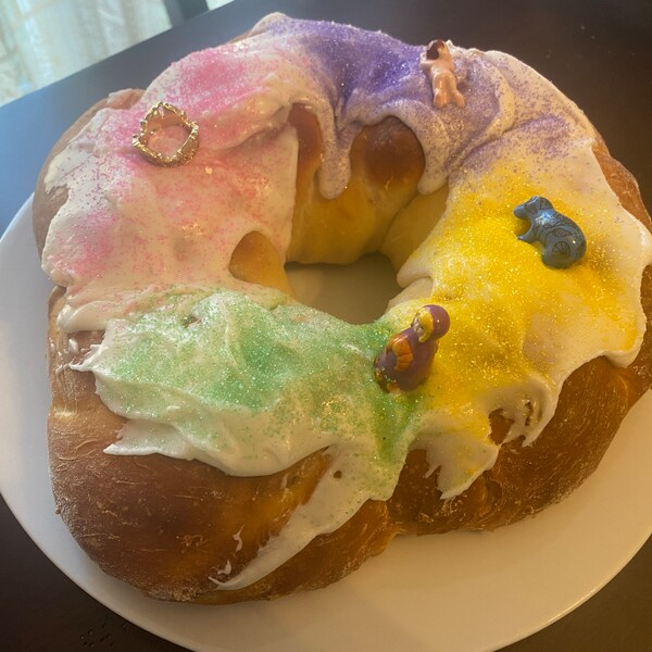 2 Traditional King Cake Babies Baby Infant Newborn French Feve Feves ...