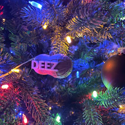 Deez Nuts Ornament - Etsy