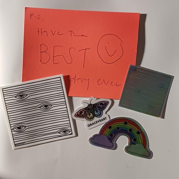 Evil Eye, Protection Symbol, Vinyl Sticker, All Seeing Eye, Holographic ...