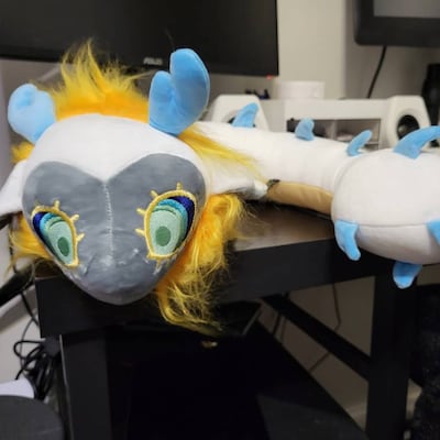 100CM the Legend of Zelda Light Dragon Plush 360 Degree Skeleton, Tears ...