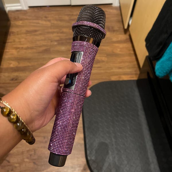 Ombre Gradient Prop Microphones Concert/festival Tour Fake Mic Cosplay ...