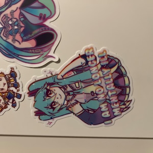 Twewy Vinyl Sticker Beat Rhyme Meme - Etsy