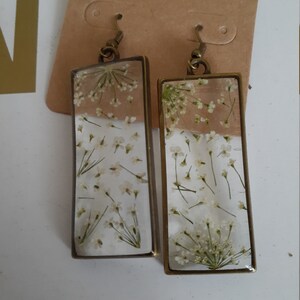 3 Pcs Real Pressed Flower Hair Clips Set of Three Floral | Etsy