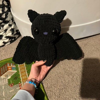 PATTERN: Plush Binx the Bat Pattern Amigurumi Chunky Bat Pattern Super ...