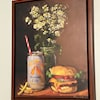 PBJ & Jar of Milk NOAH VERRIER Original Still Life Oil Painting, Signed ...