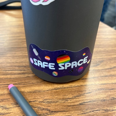 Safe Space Neurodiversity LGBTQ Ally Vinyl Decal Sticker - Etsy