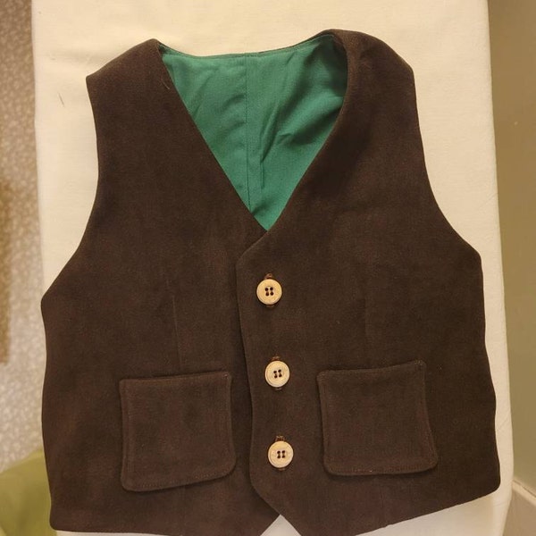 Nathan Vest PDF Sewing Pattern - Etsy