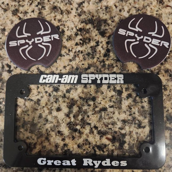 Personalized Motorcycle Frame for Your License Plate Personalized With ...