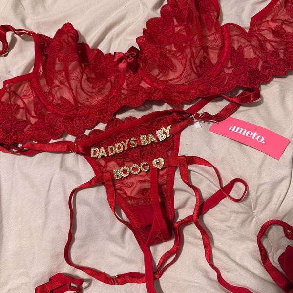 Custom Bridal Lingerie • Wedding Lingerie • Bra and Panty Set ...