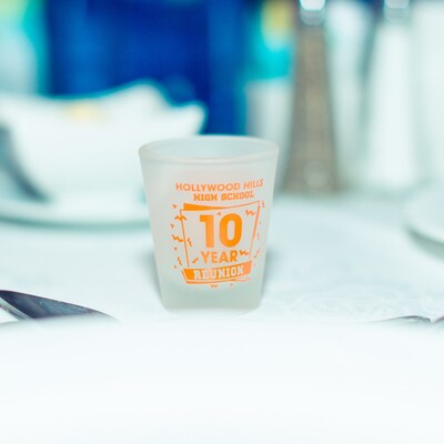 High School Reunion Shot Glasses, Class of 1984 Reunion, 40 Year ...
