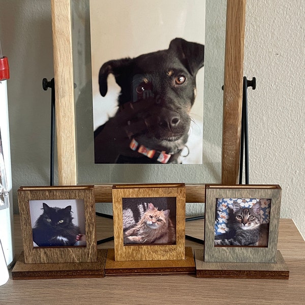Set of 5 Mini Wooden Frames - Etsy