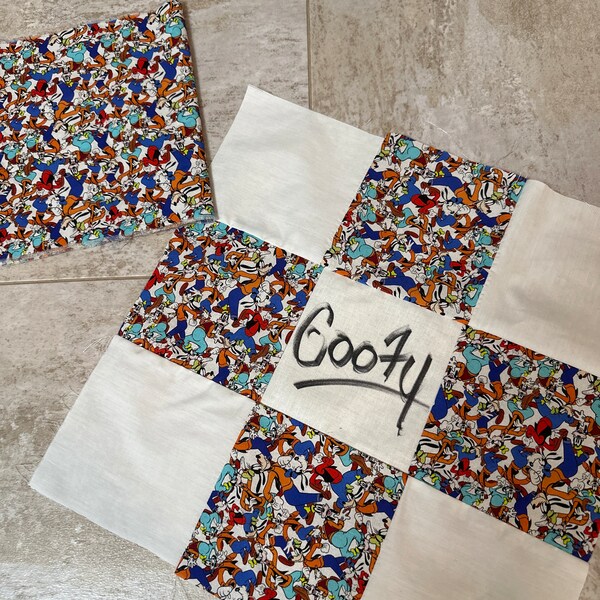 Goofy Fabric 100% Cotton Fabric by the Yard Disney Collage Fabric - Etsy