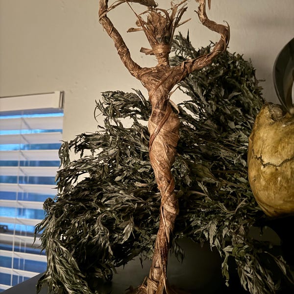 Tree Spirit Witchy Nature Fairy Fae Fantasy Creature Poster Print of My ...