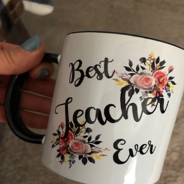 End of Year Teacher Mug, Worlds Best Teacher, Back to School, Teacher ...