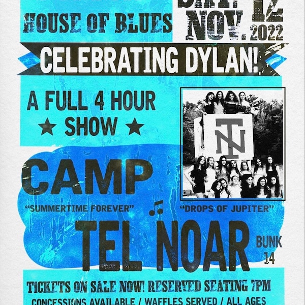 Custom Concert Poster - Etsy