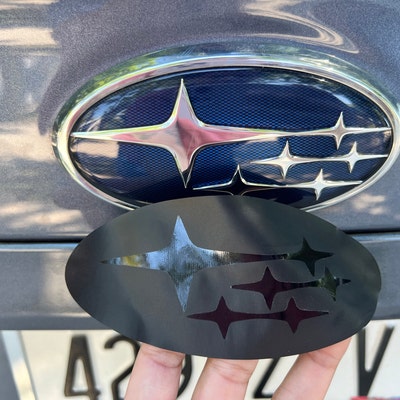 Subie Emblem Overlays Cat Vinyl Sticker Emblem Decal Badges - Etsy