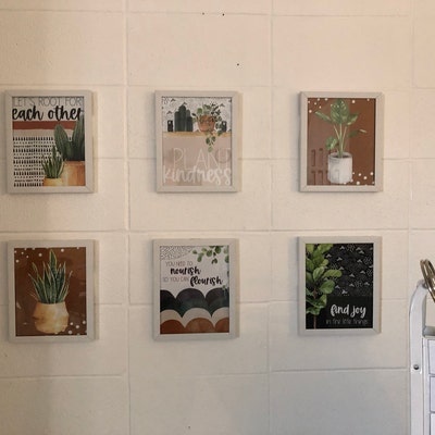 Plant Life Classroom Posters, Easy and Modern Classroom Decorations ...