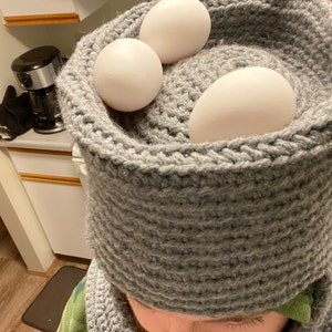 Crochet Pattern Chain Mail Coif Hat - Etsy