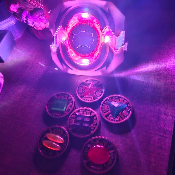 Power Rangers Zeo - Chouriki Sentai Ohranger Power Coins [legacy ...