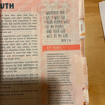 Mustard Seed Bible Tabs - Etsy