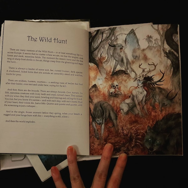 Liminality Volume 1- Art Booklet/ Zine, Watercolor Art Book, Mythology ...