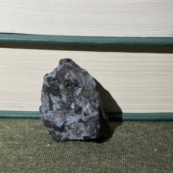 Raw Indigo Gabbro (mystic Merlinite) - Rough Mystic Merlinite Crystal ...
