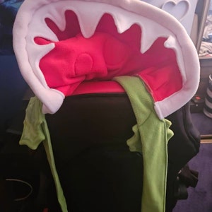 Red Mushroom Hood, Cropped Vest, Piranha Plant, Cosplay, Monster Plant ...