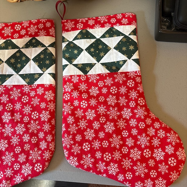 Christmas Stocking Sewing Pattern | Stocking PDF Sewing Pattern | Quilt ...