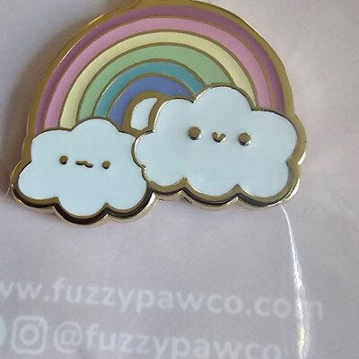 Rainbow Dog Tag Rainbow Pet Tag Custom Engraved Pet ID Tag Cute Dog Tag ...