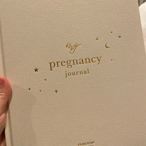 My Pregnancy Journal Expectant Mother Gift Pregnancy Planner - Etsy