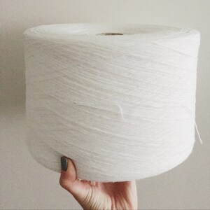 Oyster Rayon Yarn Thick and Thin Flake Machine Knitting - Etsy