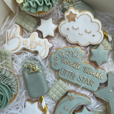 Baby Embosser & Cookie Cutter Combo Acrylic Fondant Stamp, Embosser for ...