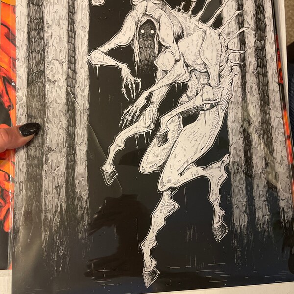 The Ritual Jotunn Moder Horror Movie Monster Art Print - Etsy