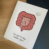 I've Gut to Say Thank You Thank You Card, Doctor, Nurse ...